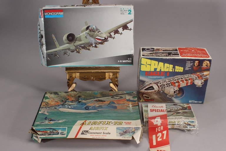 Vintage Plastic Model Kits (4)
