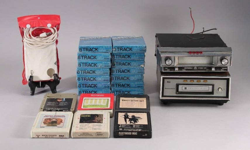 8 Track Players & 8 Tracks