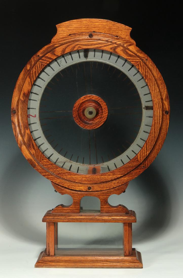 A CIRCA 1890 'THE FAIREST WHEEL' TRADE STIMULATOR