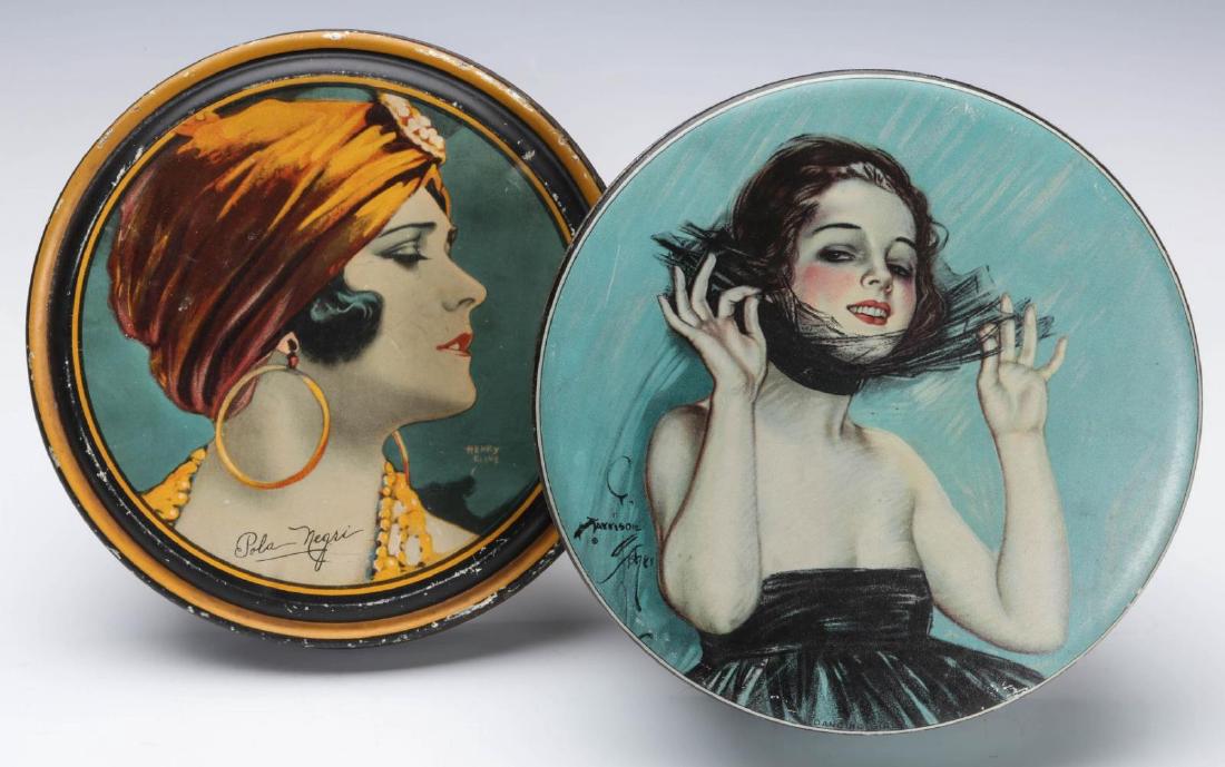 HENRY CLIVE & HARRISON FISHER TIN LITHO CONTAINERS