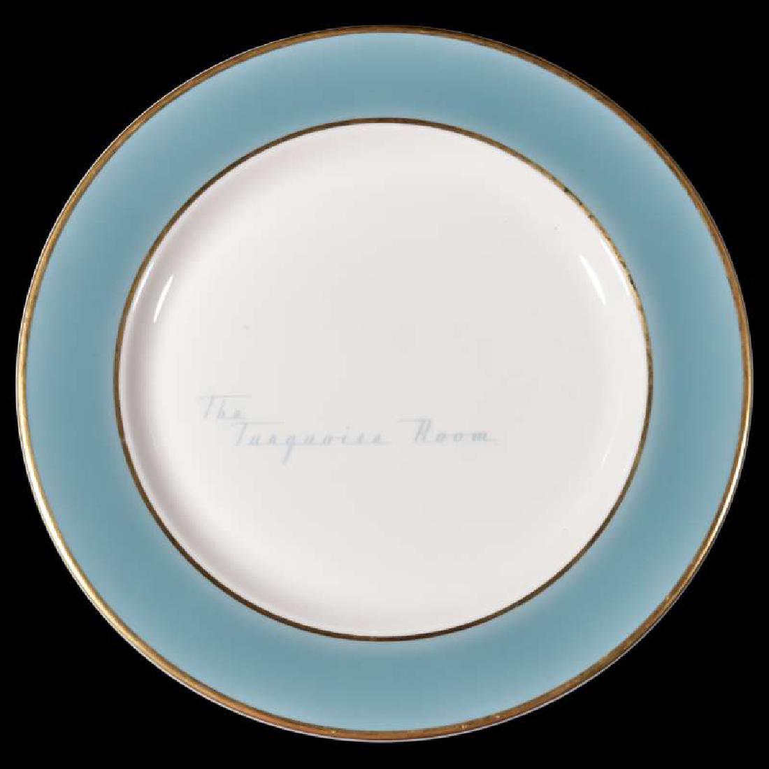 A SCARCE SANTA FE RR 'TURQUOISE ROOM' DINNER PLATE - Oct 15, 2017 ...