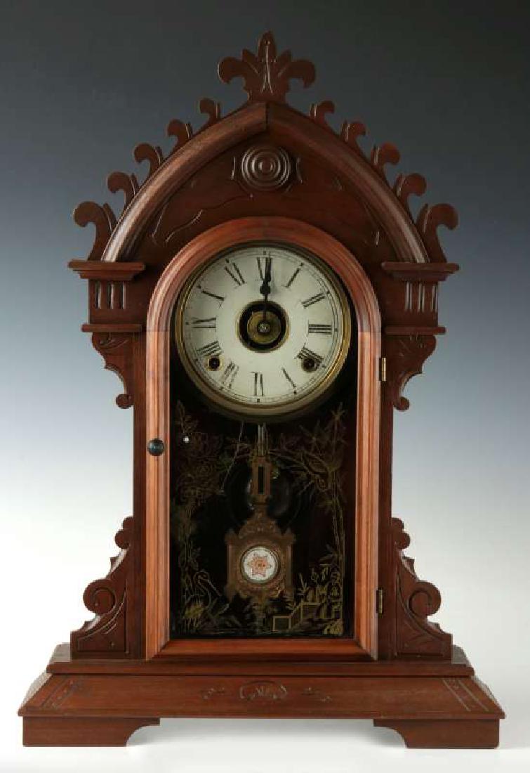 AN E.N. WELCH FANCY WALNUT PARLOR CLOCK - Oct 21, 2017 | Soulis ...
