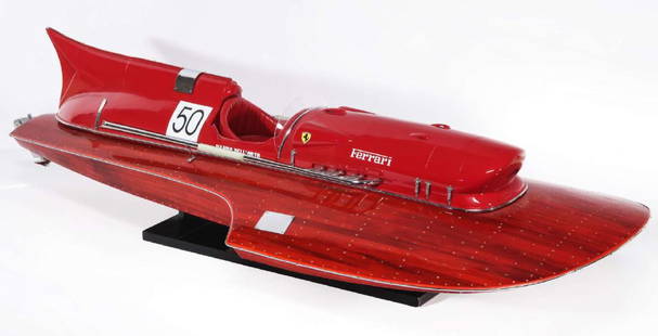 Ferrari Racing Boat Models