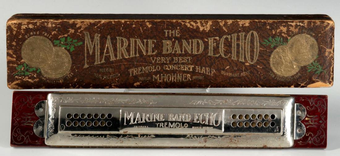 M. Hohner Marine Band Echo Harmonica