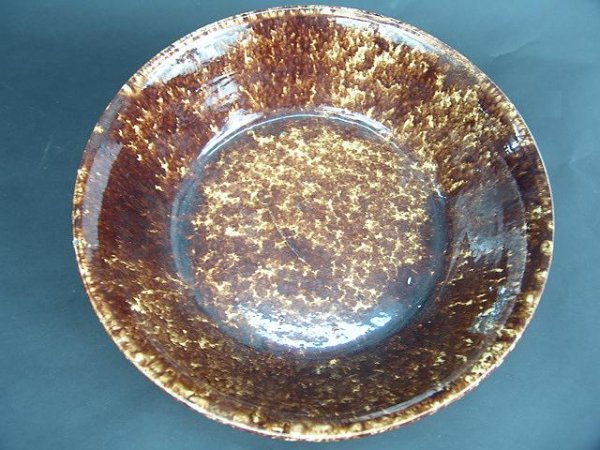 Benninton Flint Glaze Yellow Ware Basin