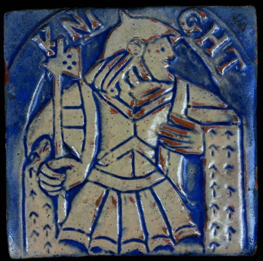 Moravian Tile Works Canterbury Series 'knight'