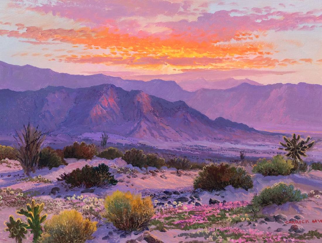 BEVERLY CARRICK (BORN 1930) OIL ON CANVAS