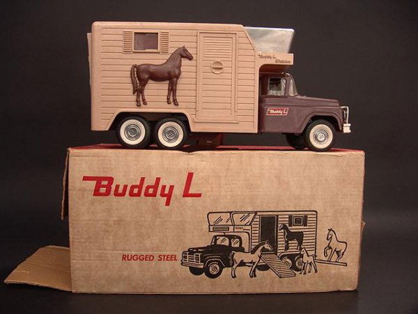 BUDDY L TRUCK W/ HORSE TRAILER IN ORIGINAL BOX - Apr 28, 2007 | Soulis ...