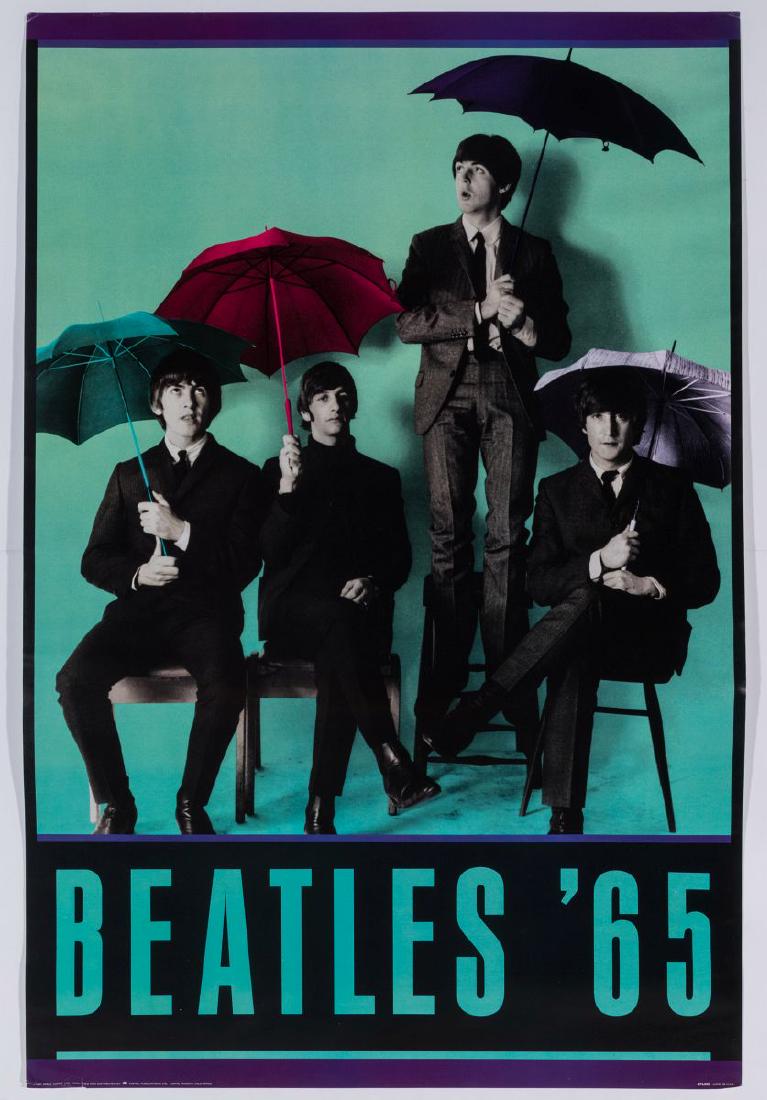 Vintage 'beatles '65' Poster
