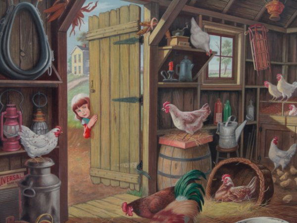 Painting By Illustration Artist Lloyd Rognan (192