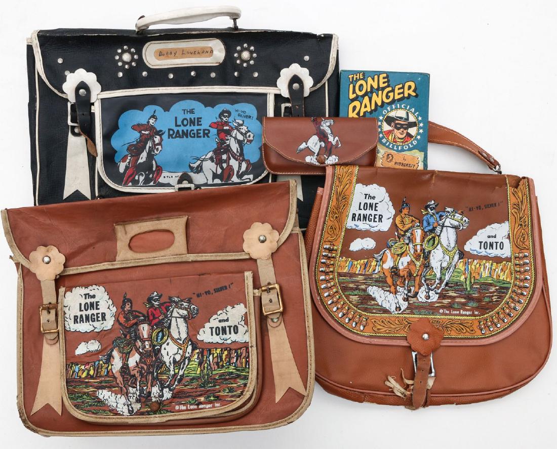 Six Lone Ranger Theme Children's Carrying Cases