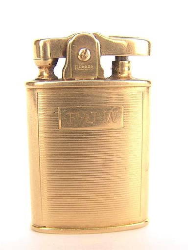 301: RONSON "BANKER" 14K SOLID GOLD LIGHTER - Nov 06, 2004 | Soulis ...