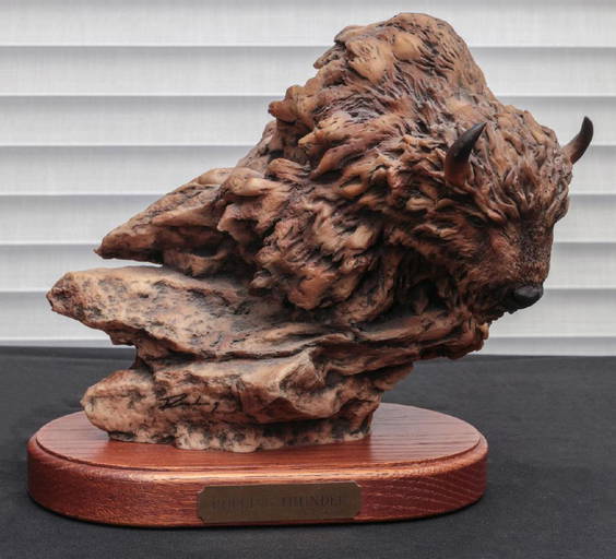 Randall Reading Buffalo Figure