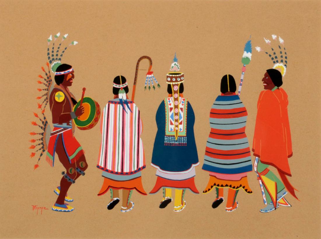 Stephen Mopope (1898 1974) Portfolio Page