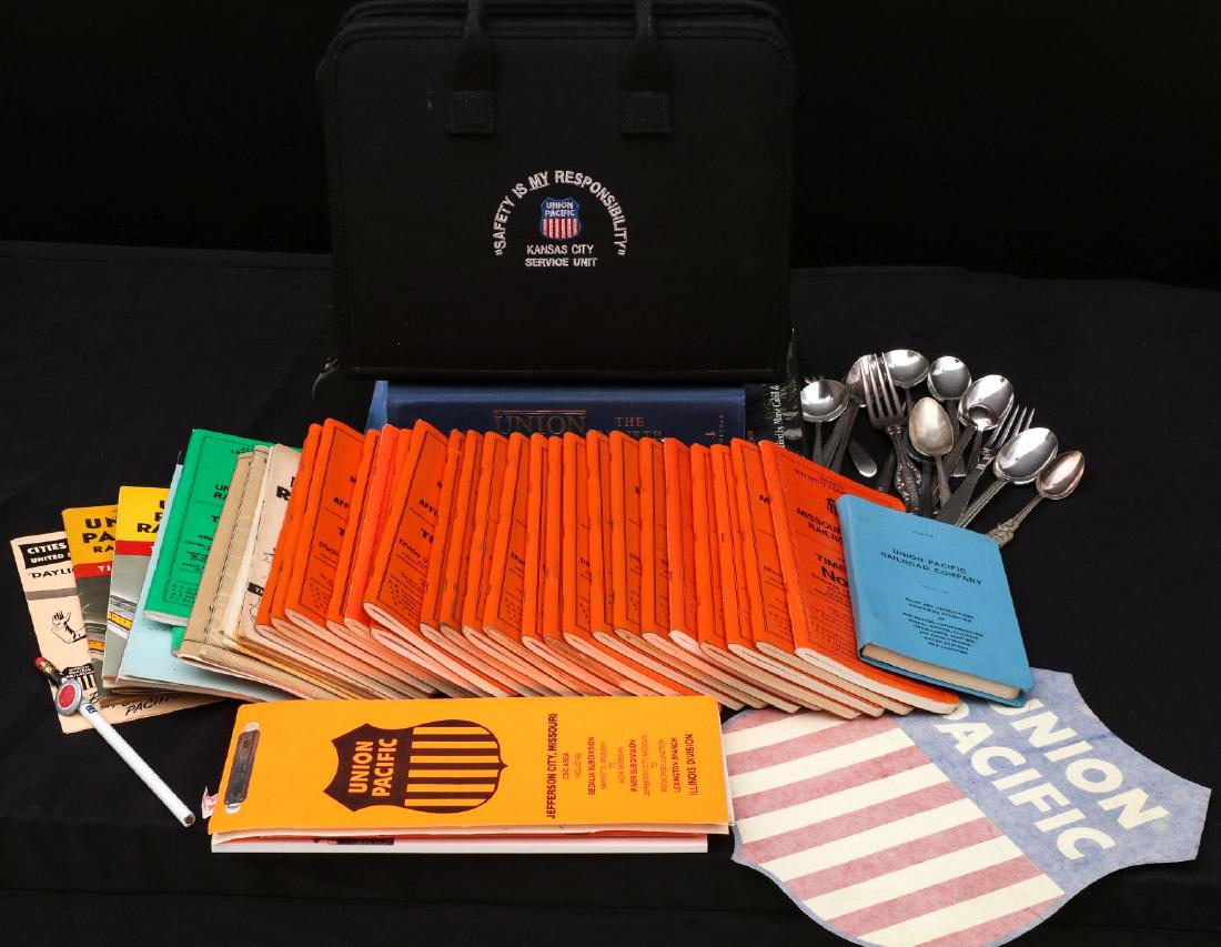 Union Pacific Railroad Book And Ephemera Archive
