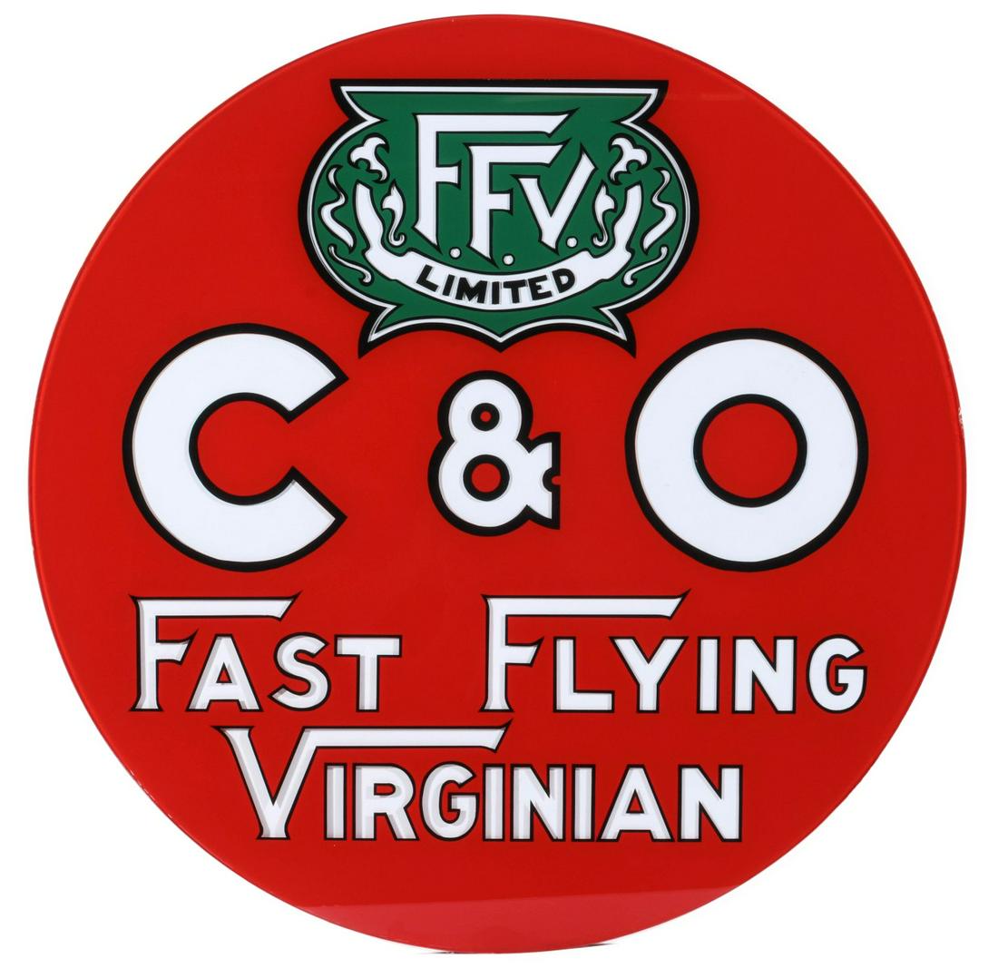 CHESAPEAKE AND OHIO FAST FLYING VIRGINIAN DRUMHEAD LENS - Dec 14, 2019 ...