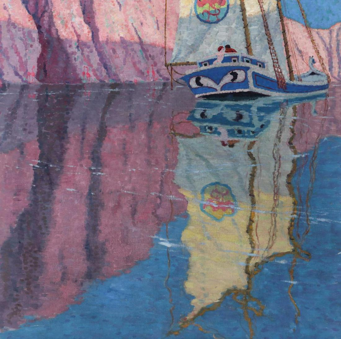 C. Bertram Hartman (1882 1960) Oil On Canvas