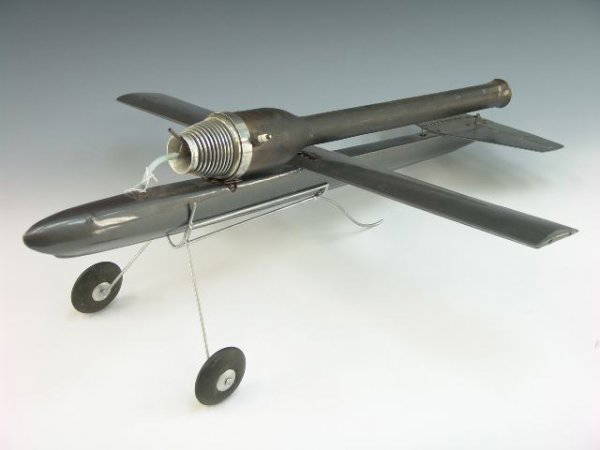 Model Airplane With A Mccoy Dyna Jet Engine