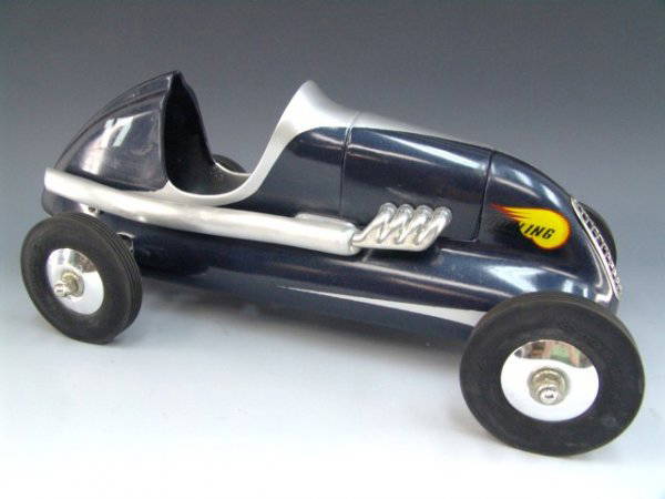 DOOLING "F"(?) TETHER CAR IN SILVER & BLUE #17 - Apr 19, 2008 | Soulis ...