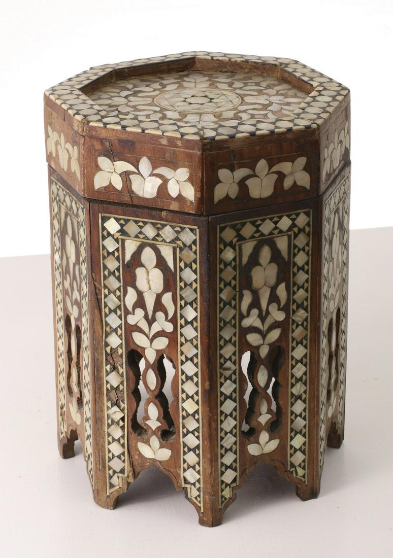 A CONTAINER IN THE FORM OF A PEARL INLAID MOORISH TABLE - Feb 15, 2020 ...