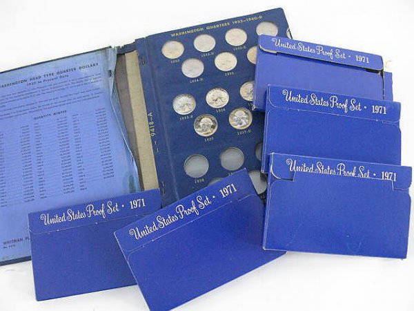 Five 1971 Proof Sets