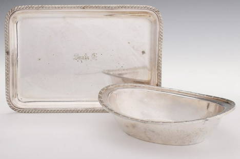 Silver Plate Serving Tray