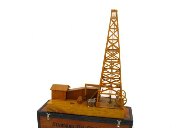 Old Standard Oil Well Derrick Working Model