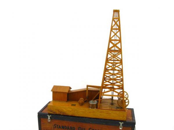 Old Standard Oil Well Derrick Working Model