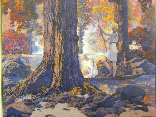 1782: CALENDAR MAXFIELD PARRISH,1929 FREWSGURG NY