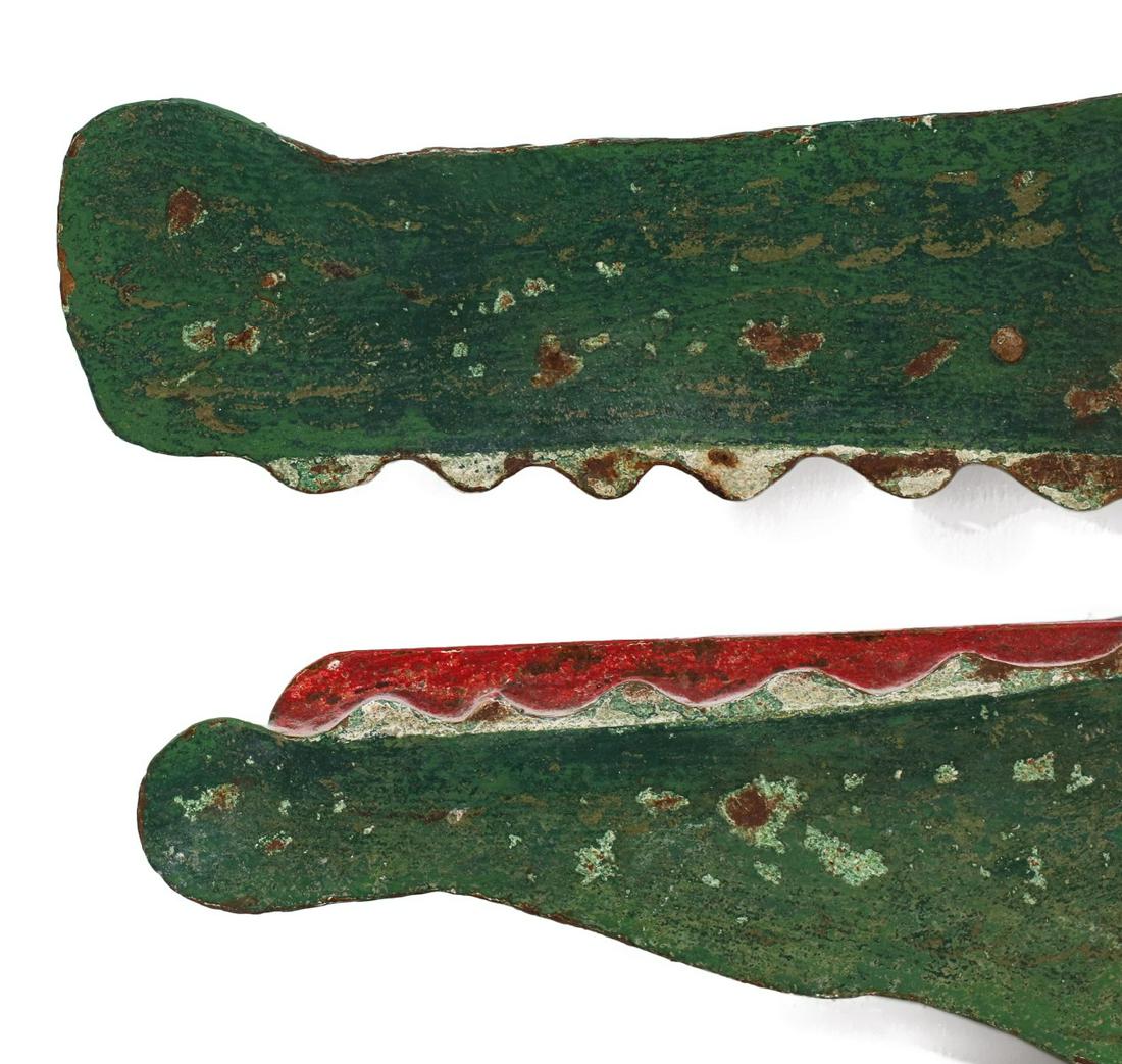 THE ONLY KNOWN MANGELS IRON FOLK ART CROCODILE TARGET - Sep 26, 2020 ...