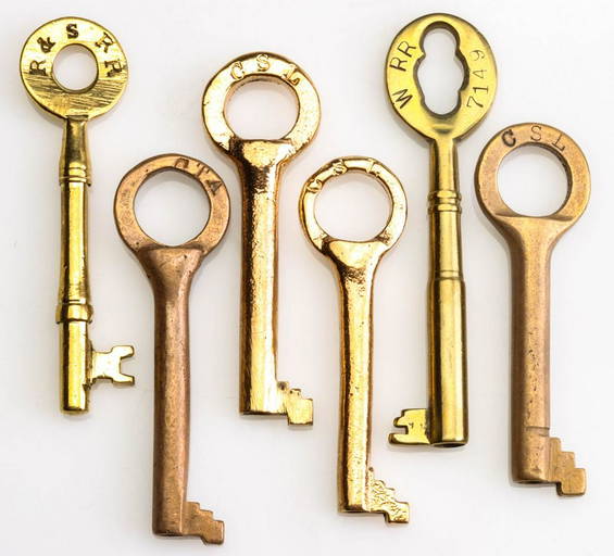 RAILROAD COACH / CABOOSE KEYS WITH RAILROAD MARKINGS - Jan 30, 2021 ...