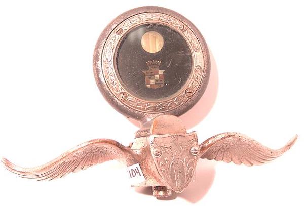 Antique Auto Motometer By Boyce For: Cadillac