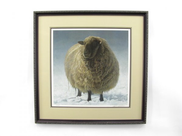 ROBERT BATEMAN (1930-) SALT SPRING SHEEP LIMITED PRINT : Lot 170B