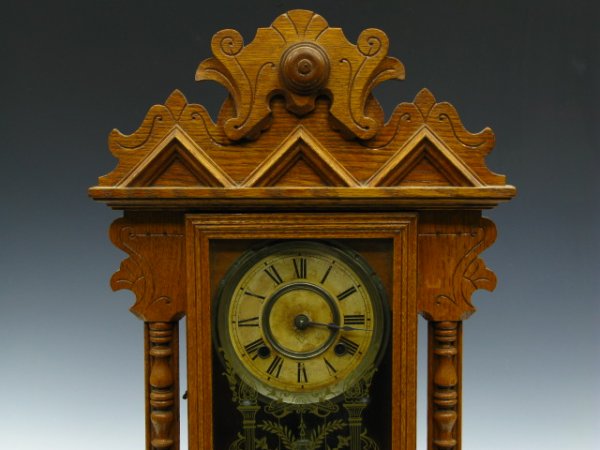 ANSONIA ANTIQUE GINGERBREAD MANTEL CLOCK
