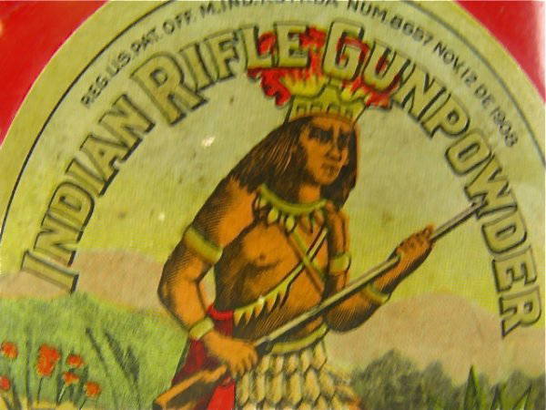 A GREAT DUPONT INDIAN RIFLE GUNPOWDER CAN - Nov 01, 2009 | Soulis ...