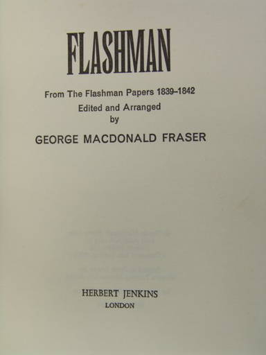Fraser. Flashman.