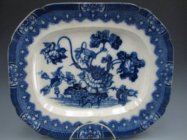 A FLOW BLUE 'KAOLIN WARE' SERVING PLATTER - Apr 11, 2010 | Soulis ...