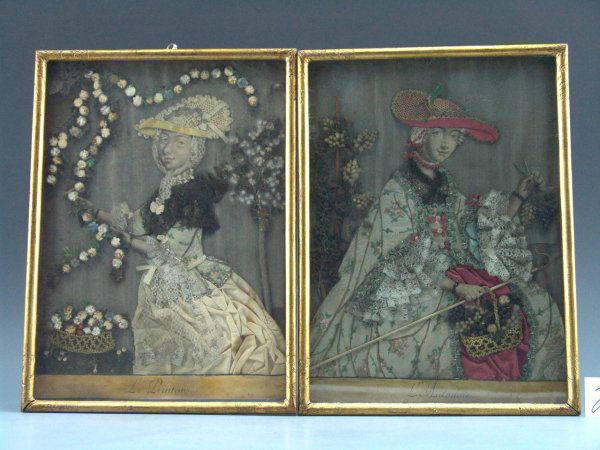 FOUR SEASONS FRENCH VICTORIAN SHADOW BOXES