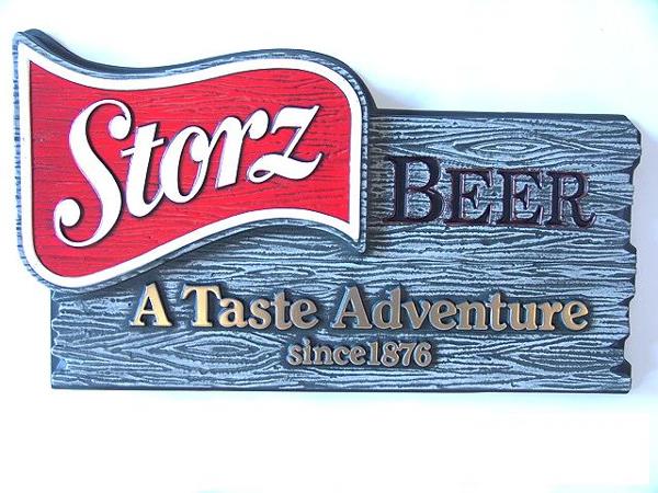 Storz Beer Mint Unused Plastic Sign