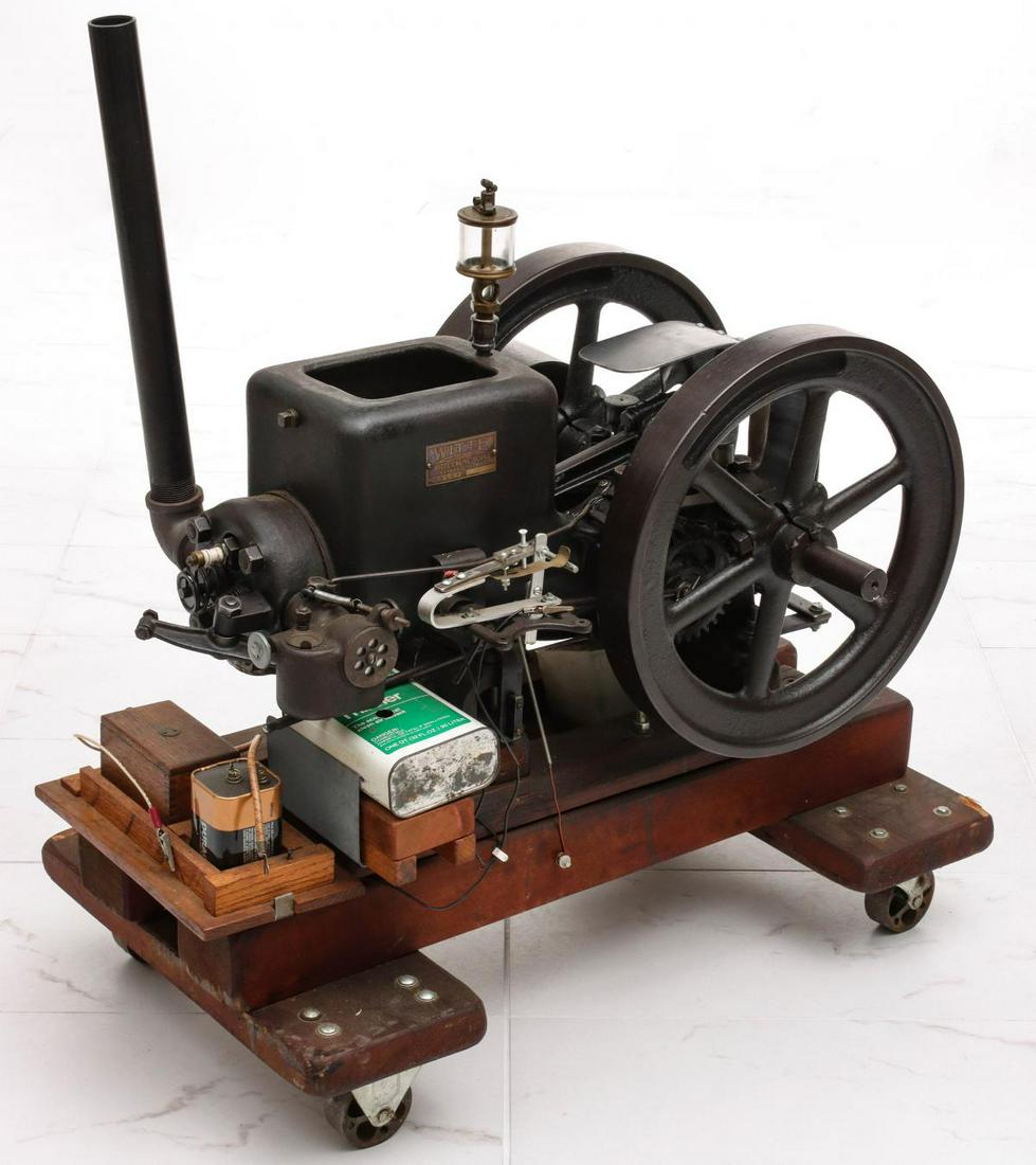 A WITTE ENGINE WORKS HIT-AND-MISS ENGINE (#0303) on Oct 23, 2021 ...