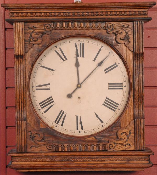 Ansonia Oak “Gallery” Wall Clock Price Guide
