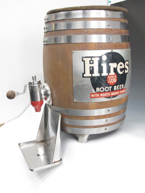 UNUSUAL SMALLER HIRES ROOT BEER DISPENSER
