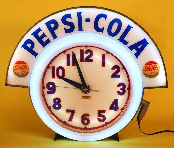 50'S PEPSI MARQUEE BUBBLE FACE NEON CLEVELAND CLOCK - Nov 14, 2010 ...