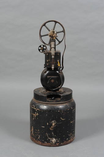 A Pelton N10 Automatic Electric Air Compressor Unit