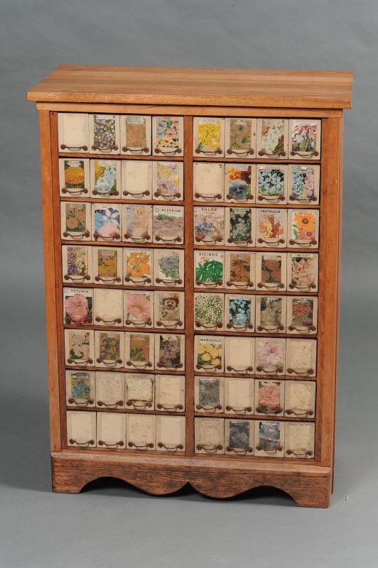A MULTI-DRAWER SEED CABINET