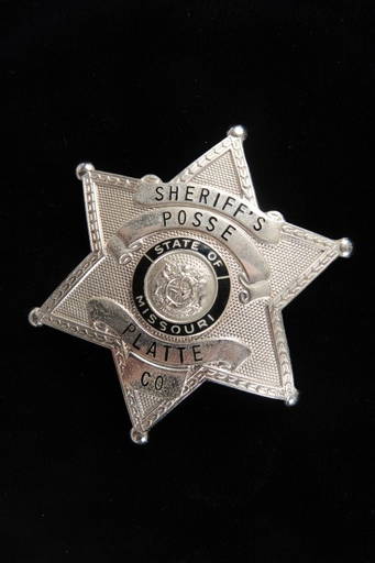 Platte County, Mo Sheriff's Posse Badge