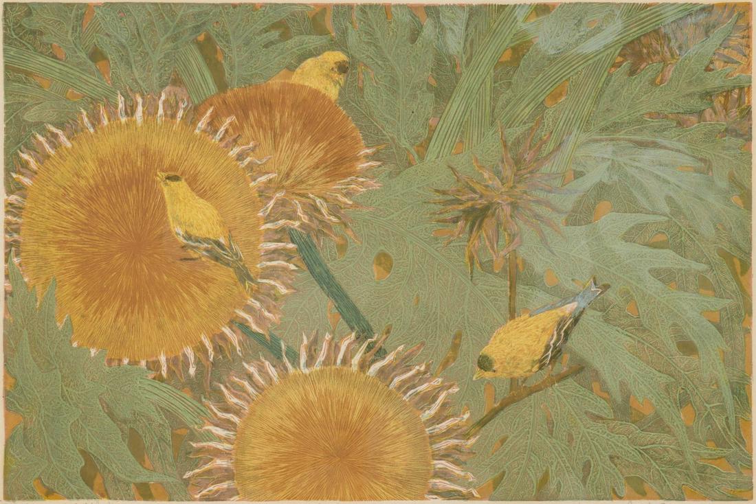Janet Turner (1914 1988) Pencil Signed Linocut
