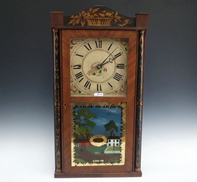 Carved Pillar and Splat Clock Price Guide