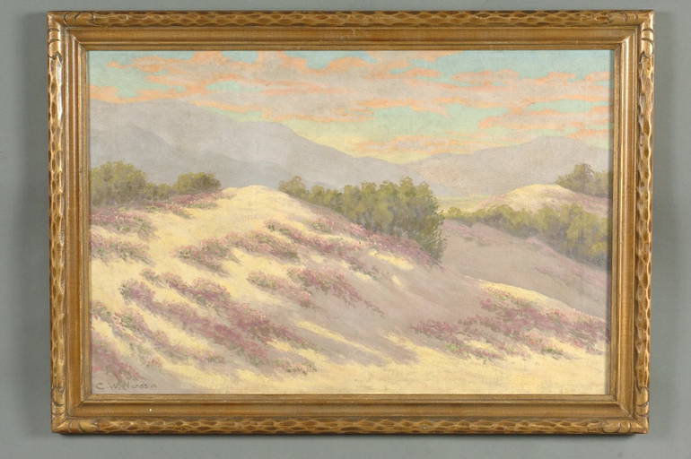 Charles Wesley Nicholson (1886 1965) Oil On Canvas