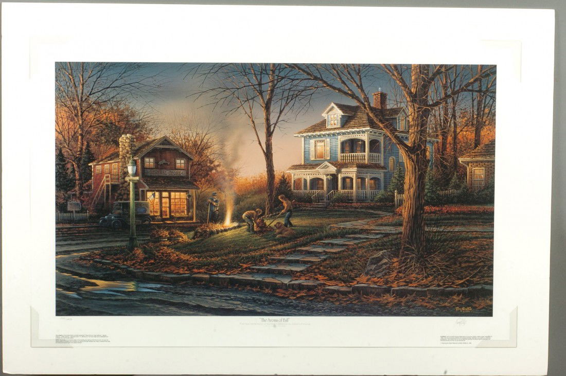 Signed Limited Edition Print By Terry Redlin, Aroma Of